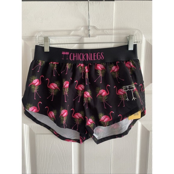Shorts | Chicken Legs Womens Small 15 Split Shorts Flamingo Print ...